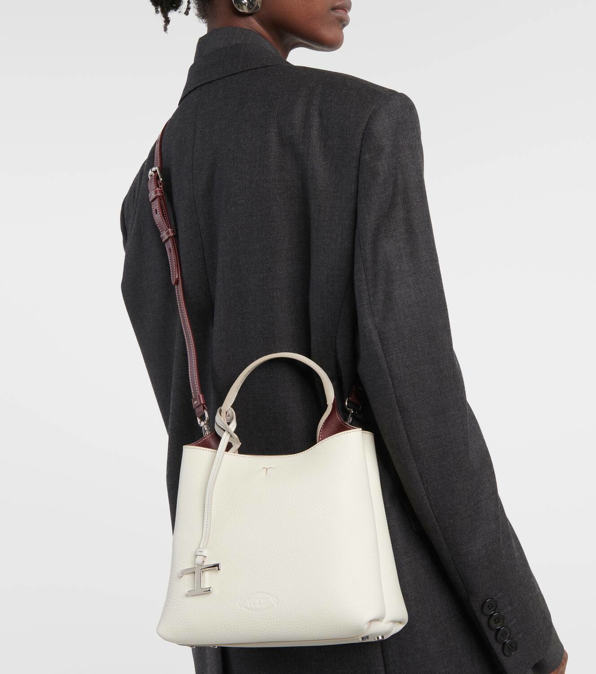 Tod's T Timeless Mini leather tote bag Tod's Tod's T Timeless Mini leather tote bag Tod's
