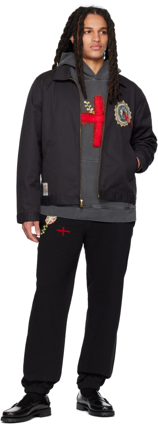 BENTGABLENITS Black Patch Jacket
