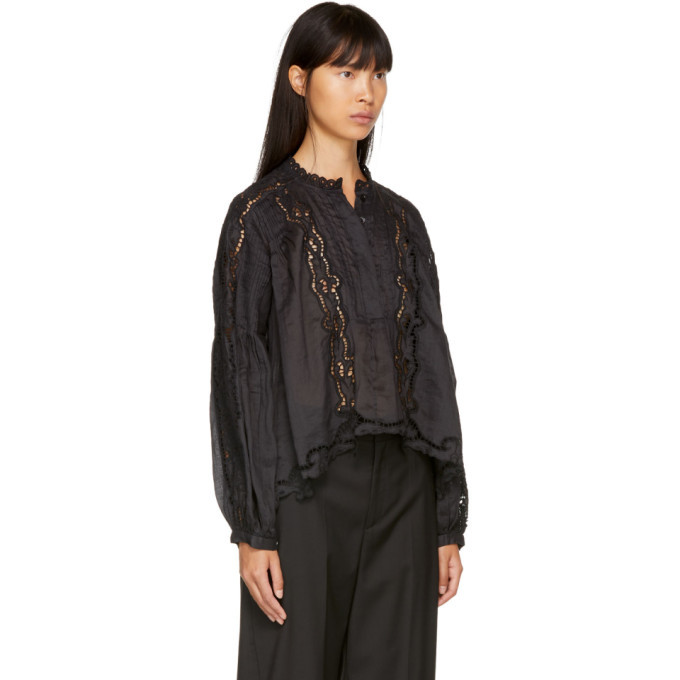 Isabel Marant Black Maly Blouse Isabel Marant