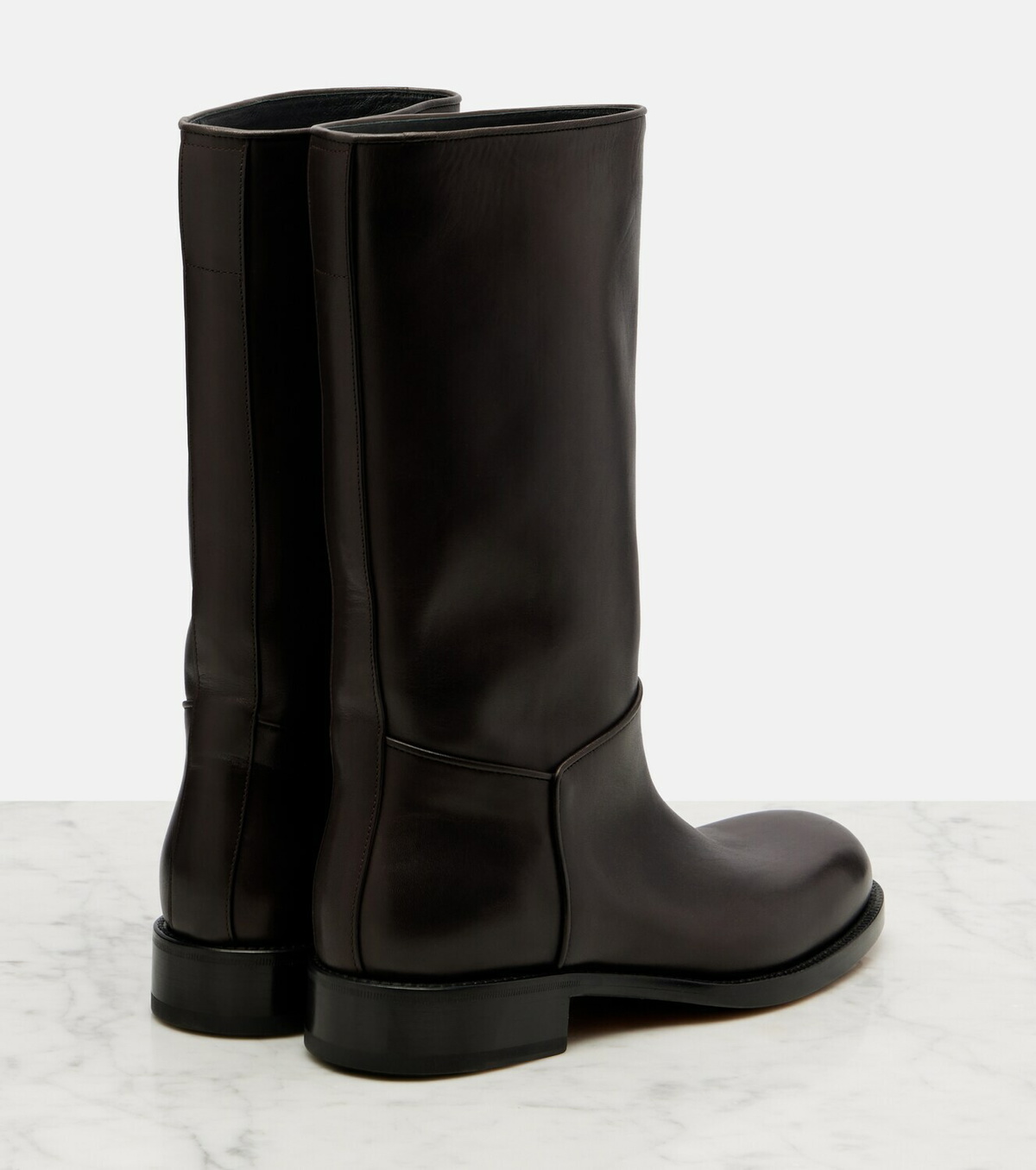 The Row Nobilis Riding leather knee-high boots The Row