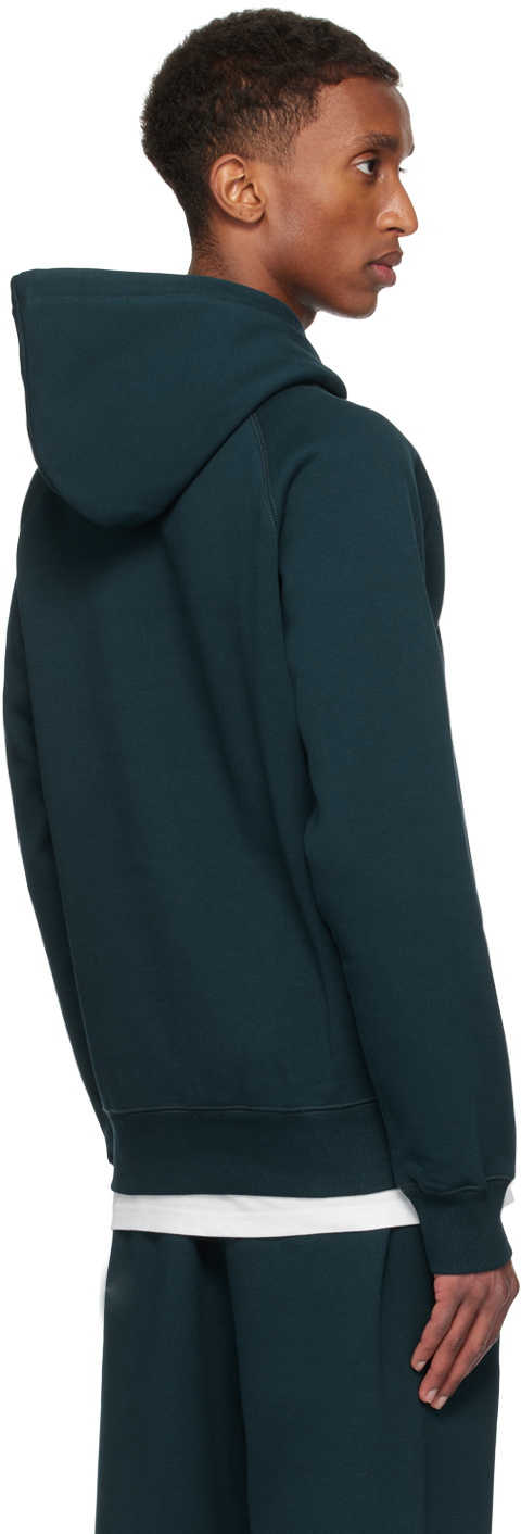 Carhartt Work In Progress Blue Chase Hoodie Carhartt WIP