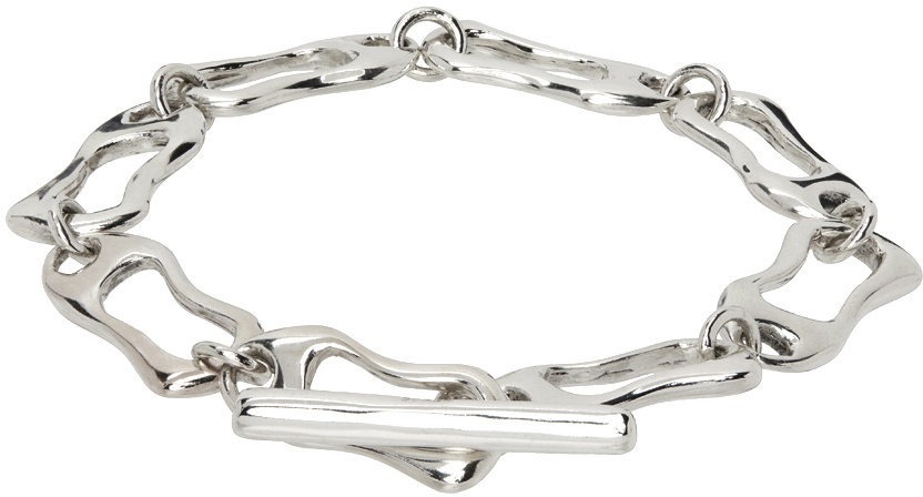 Jessi Burch Silver Squiggle Bracelet