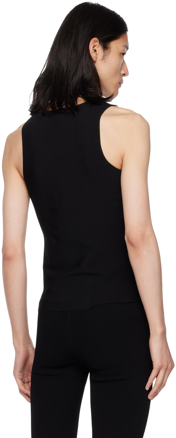 Dion Lee Black Cutout Tank Top Dion Lee