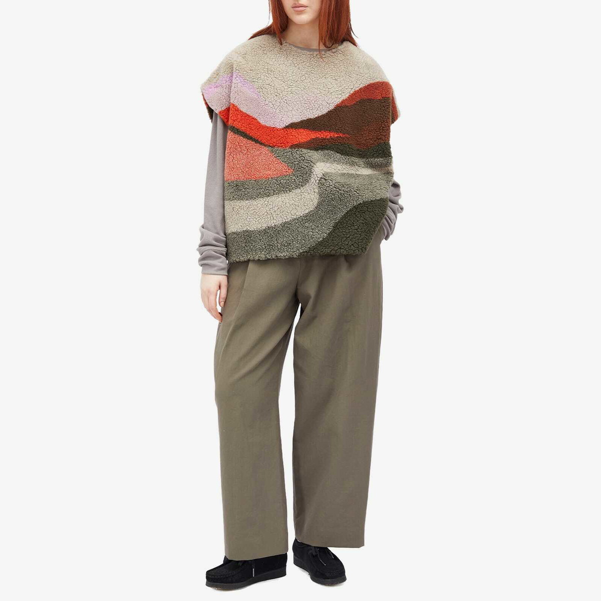 Girls of Dust Women's Pillow Top in Multi Girls of Dust