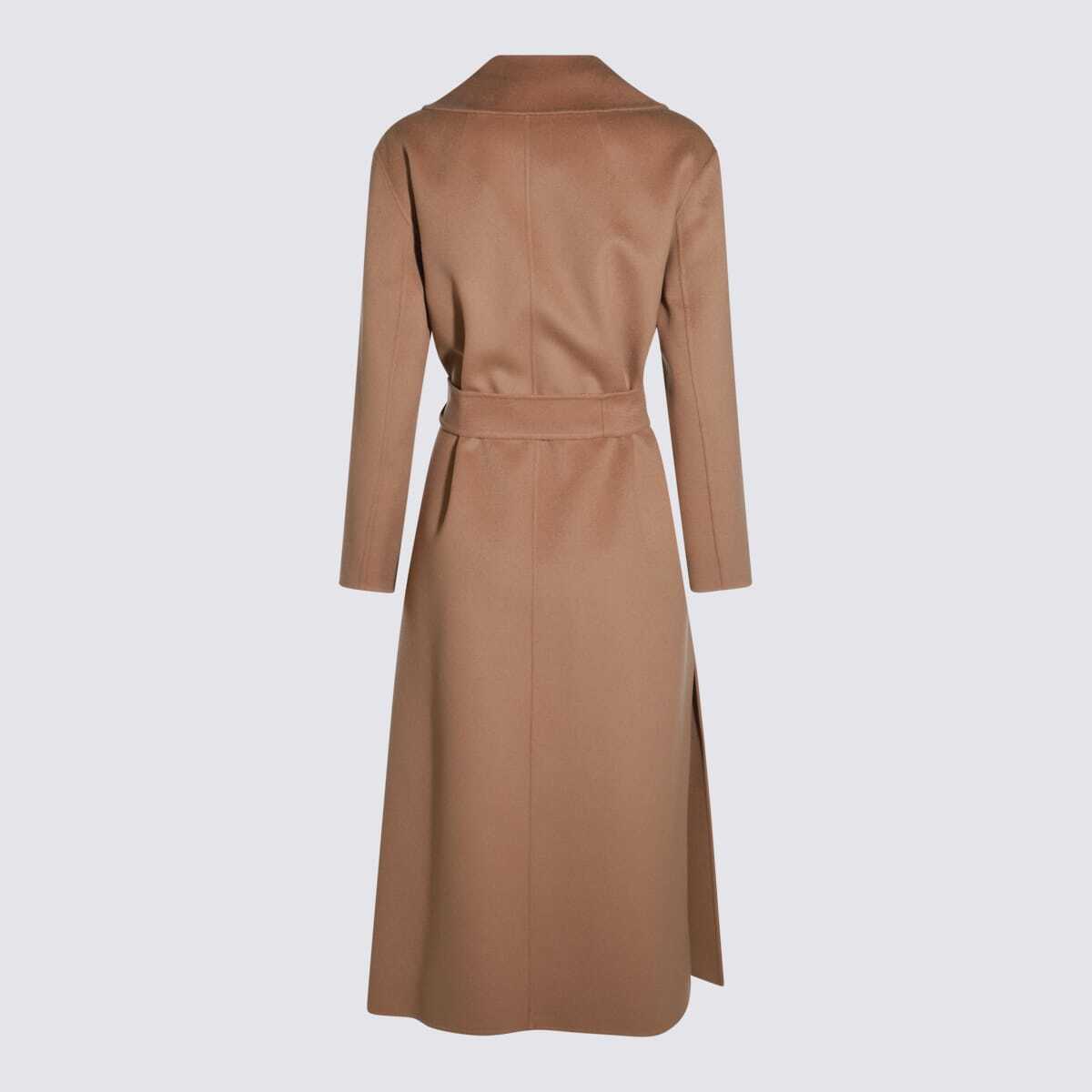 'S Max Mara Beige Wool Livia Coat S Max Mara