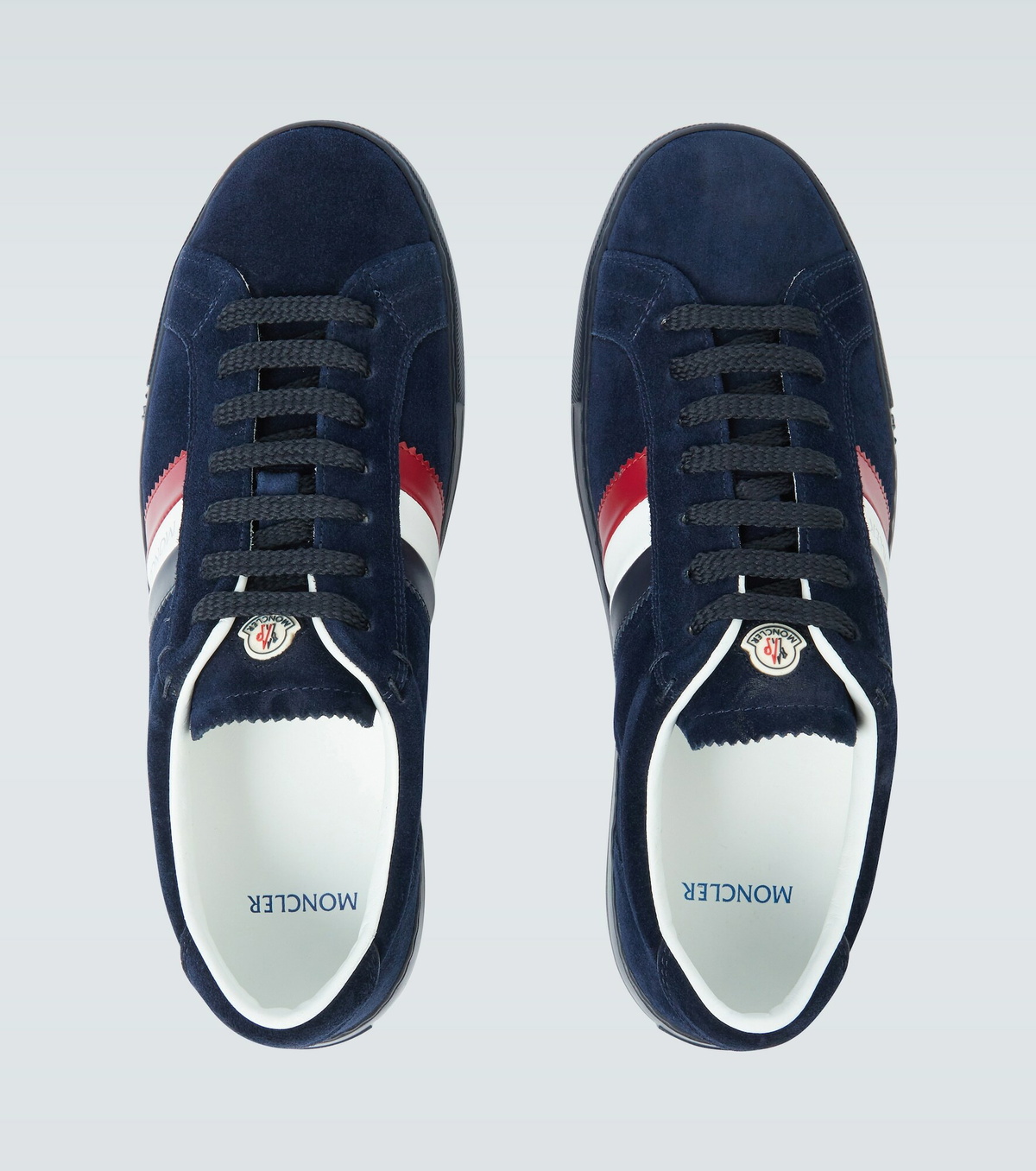 Moncler - New Monaco suede sneakers Moncler