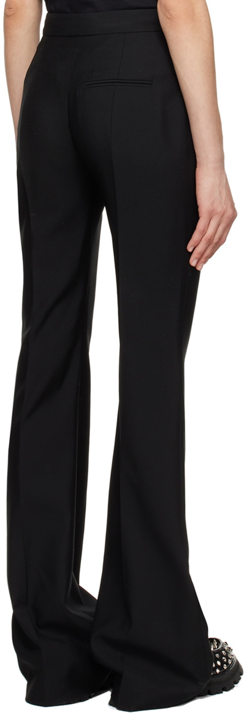 Alexander McQueen Black Flared Trousers Alexander McQueen
