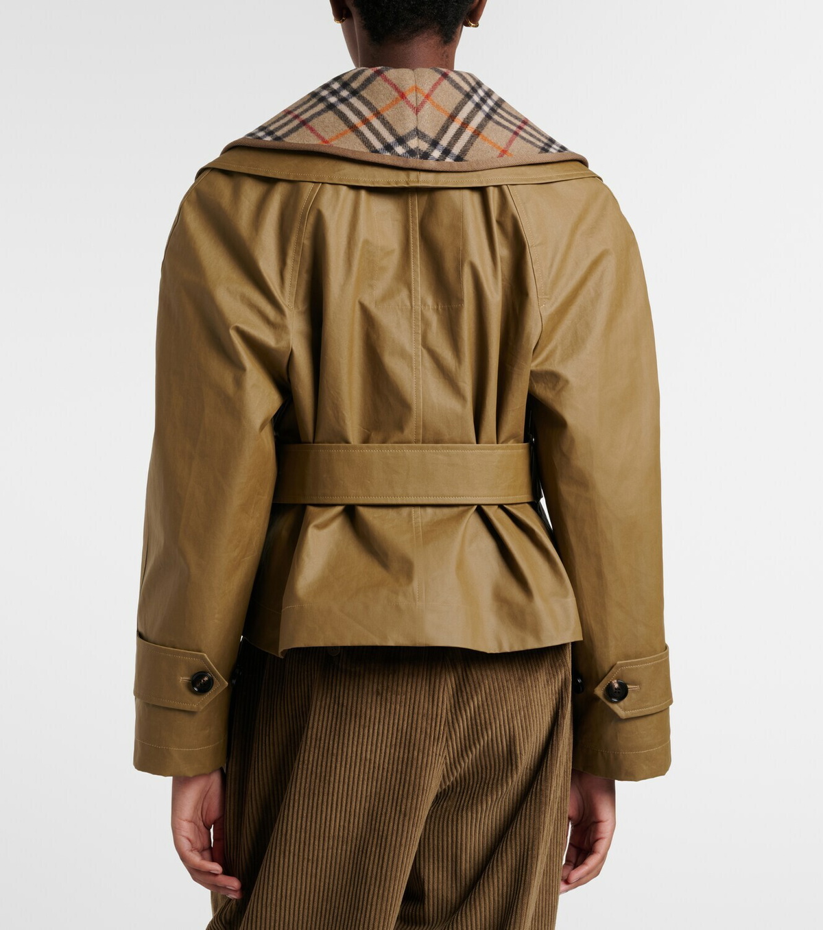 Burberry Burberry Check cotton jacket Burberry