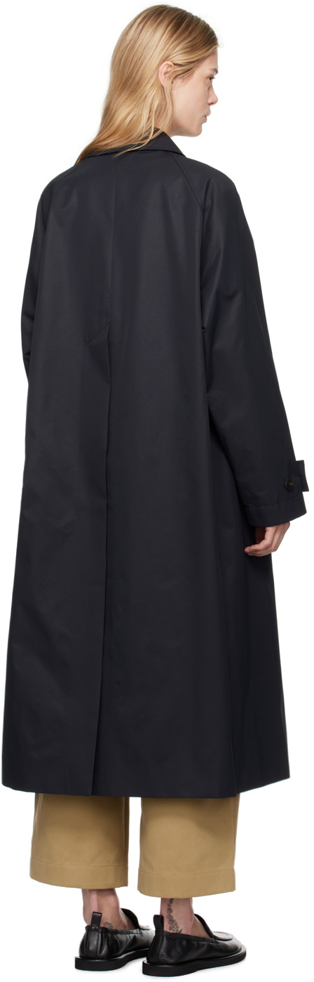 Studio Nicholson Navy Holin Coat Studio Nicholson