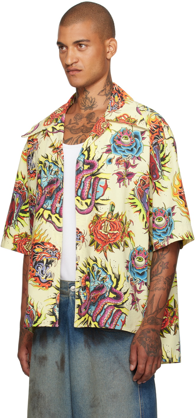 LU'U DAN Yellow Boxy Shirt LU'U DAN