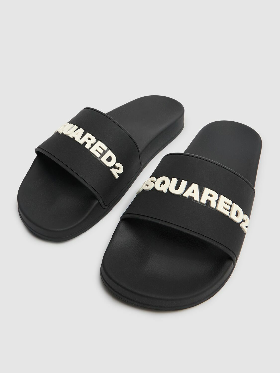 DSQUARED2 Logo Rubber Slide Sandals Dsquared2
