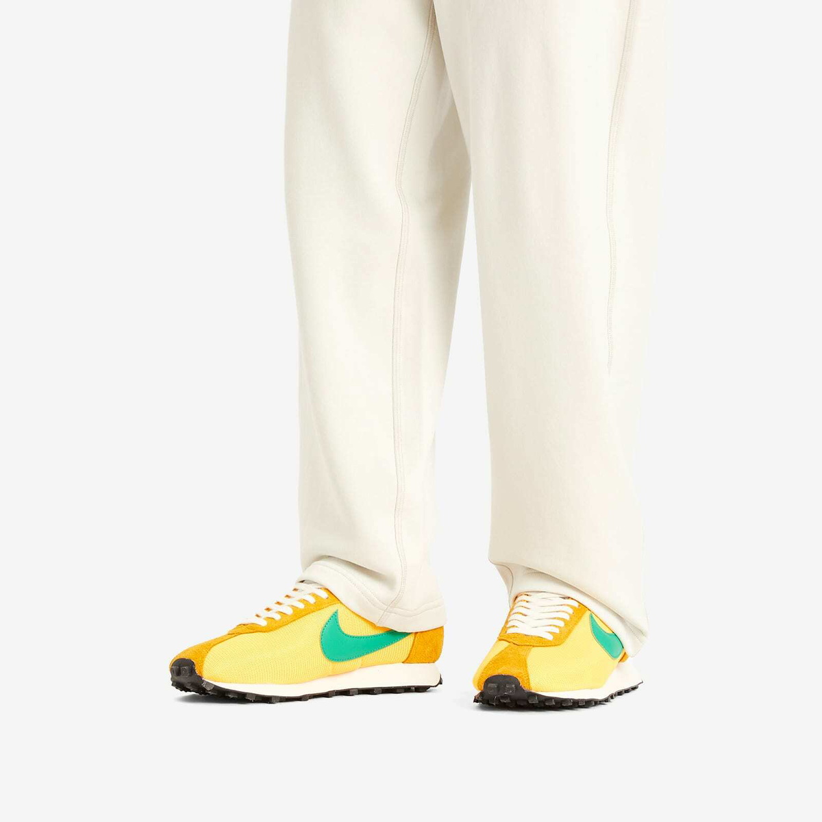 Nike Men's Ld-1000 Sneaker in Orange/Green/Sail Nike