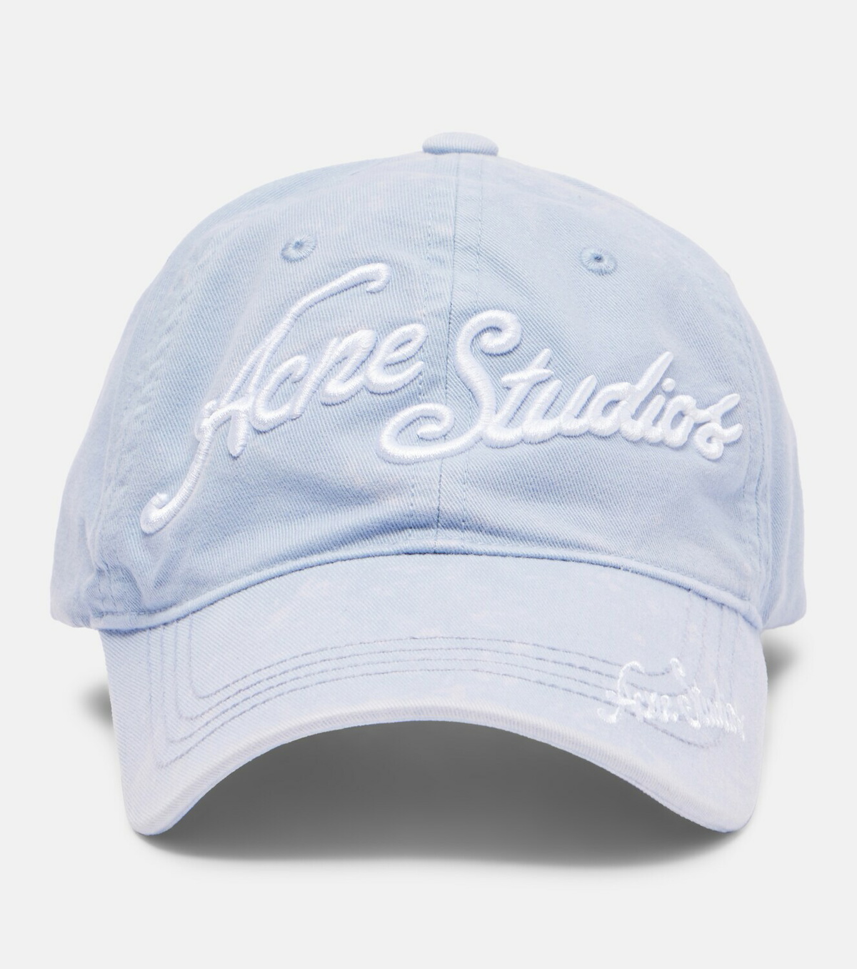 Acne Studios Logo denim baseball cap Acne Studios