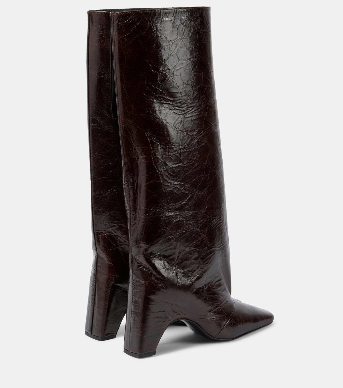 Coperni Bridge leather knee-high boots Coperni