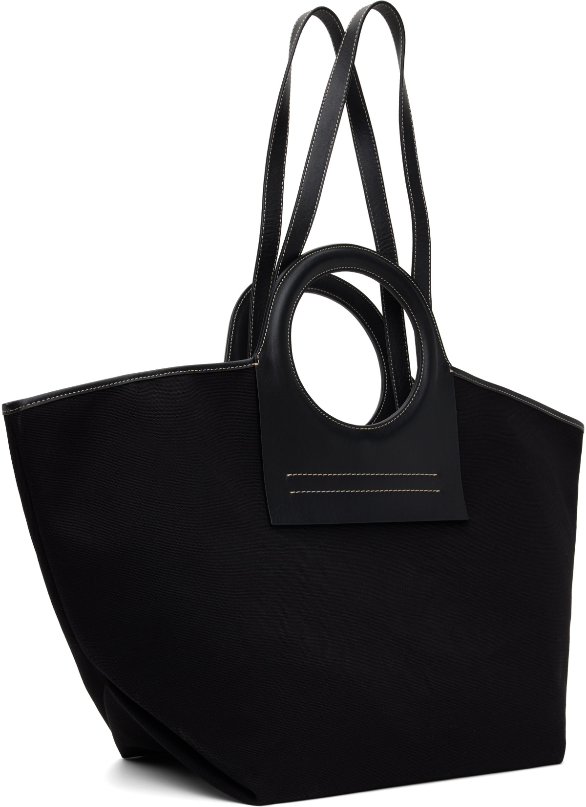 HEREU Black Cala L Tote HEREU