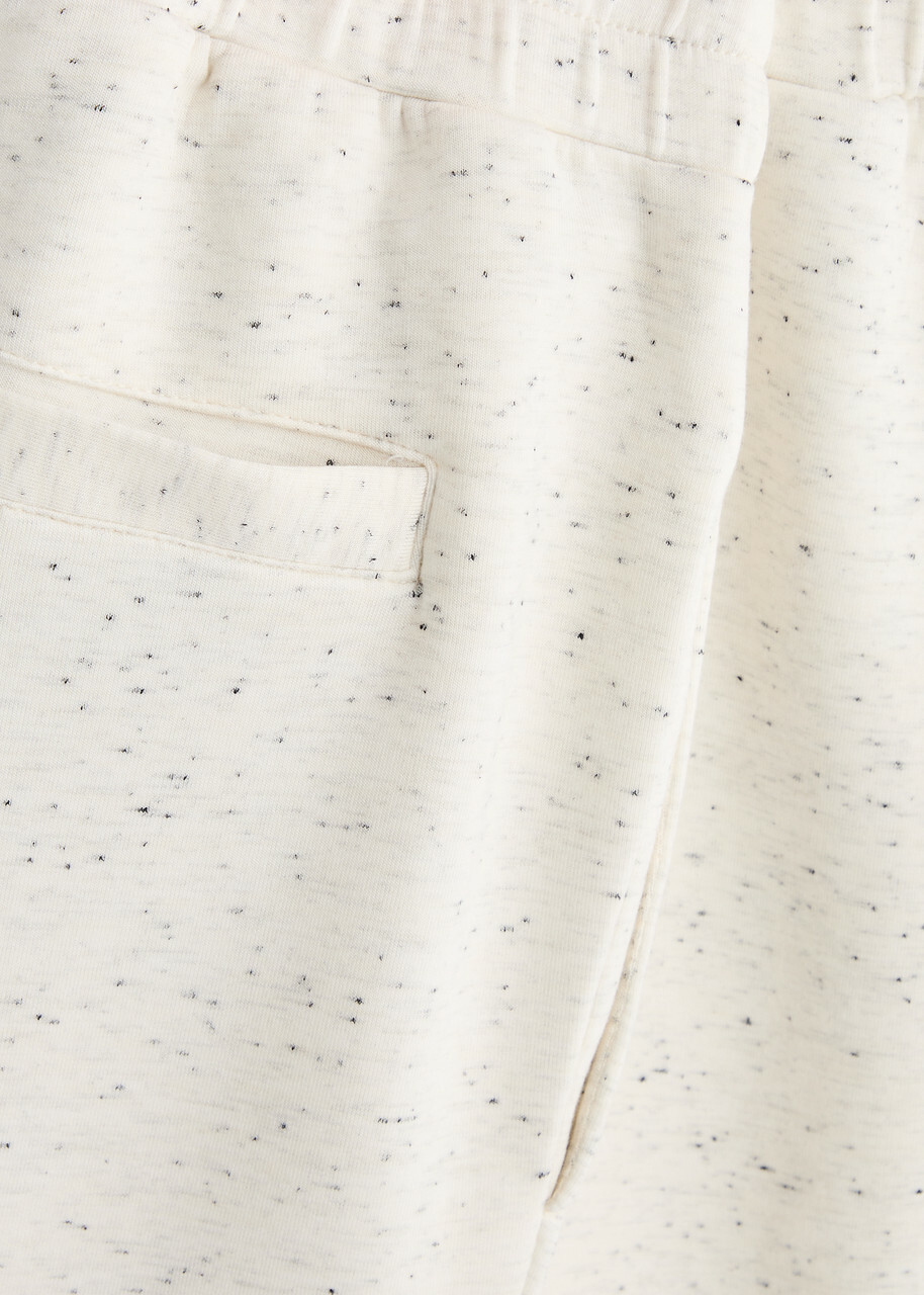 Varley The Slim Cuff Stretch-jersey Sweatpants Ivory Varley