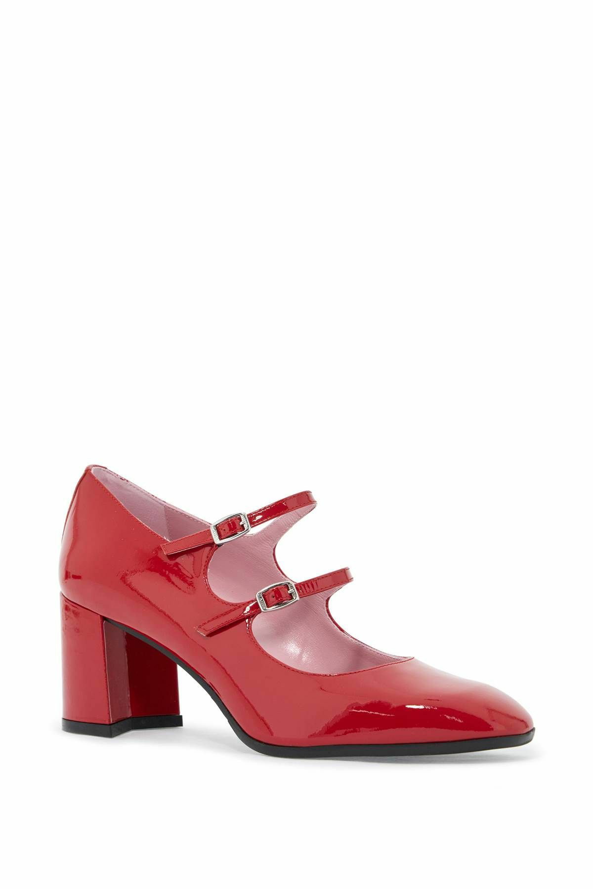 CAREL 'mary jane alice in patent leather Red Carel Paris