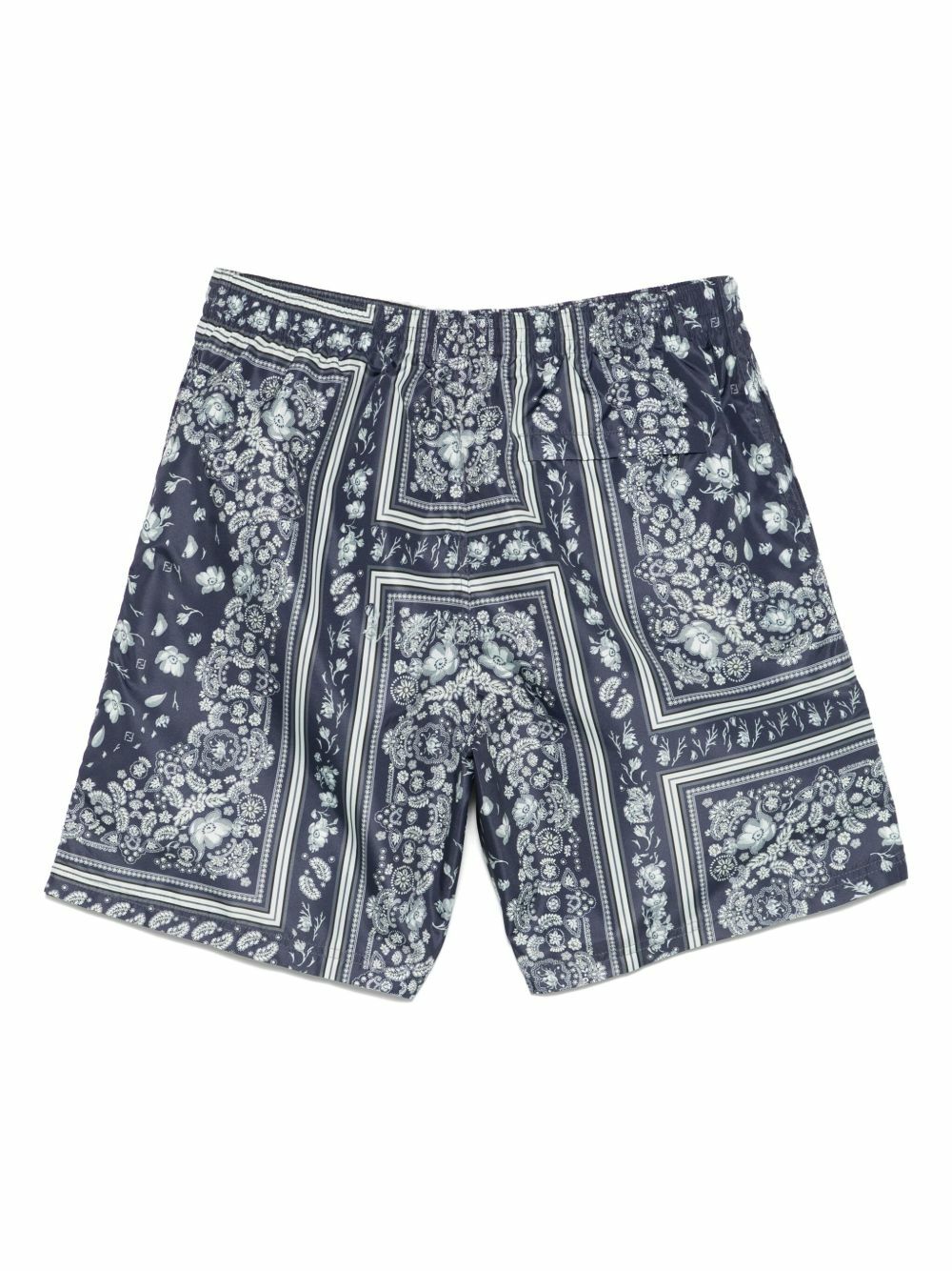 FENDI Bandana-Print Swim Shorts Fendi