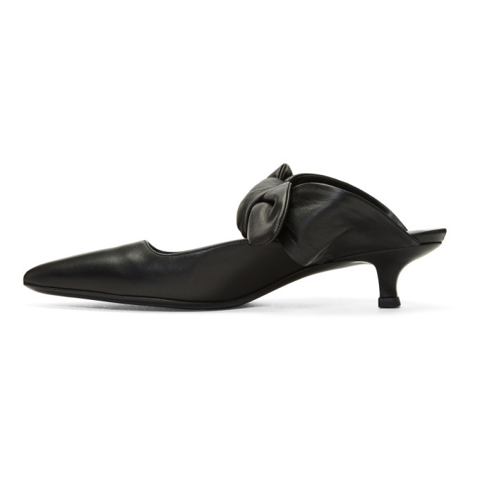 The Row Black Coco Mules The Row
