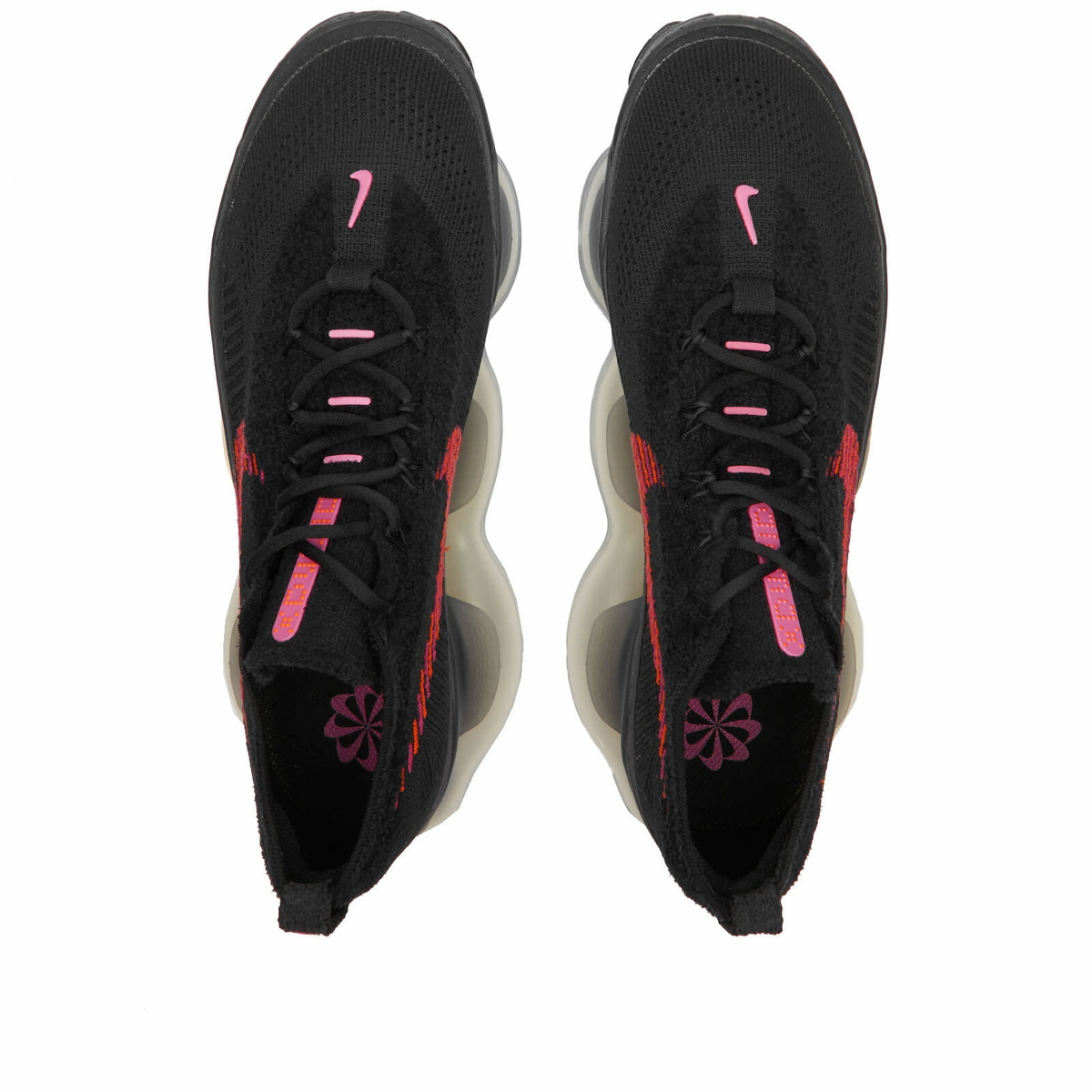 Nike Men's Air Max Scorpion FK Sneakers in Black/Fireberry Nike