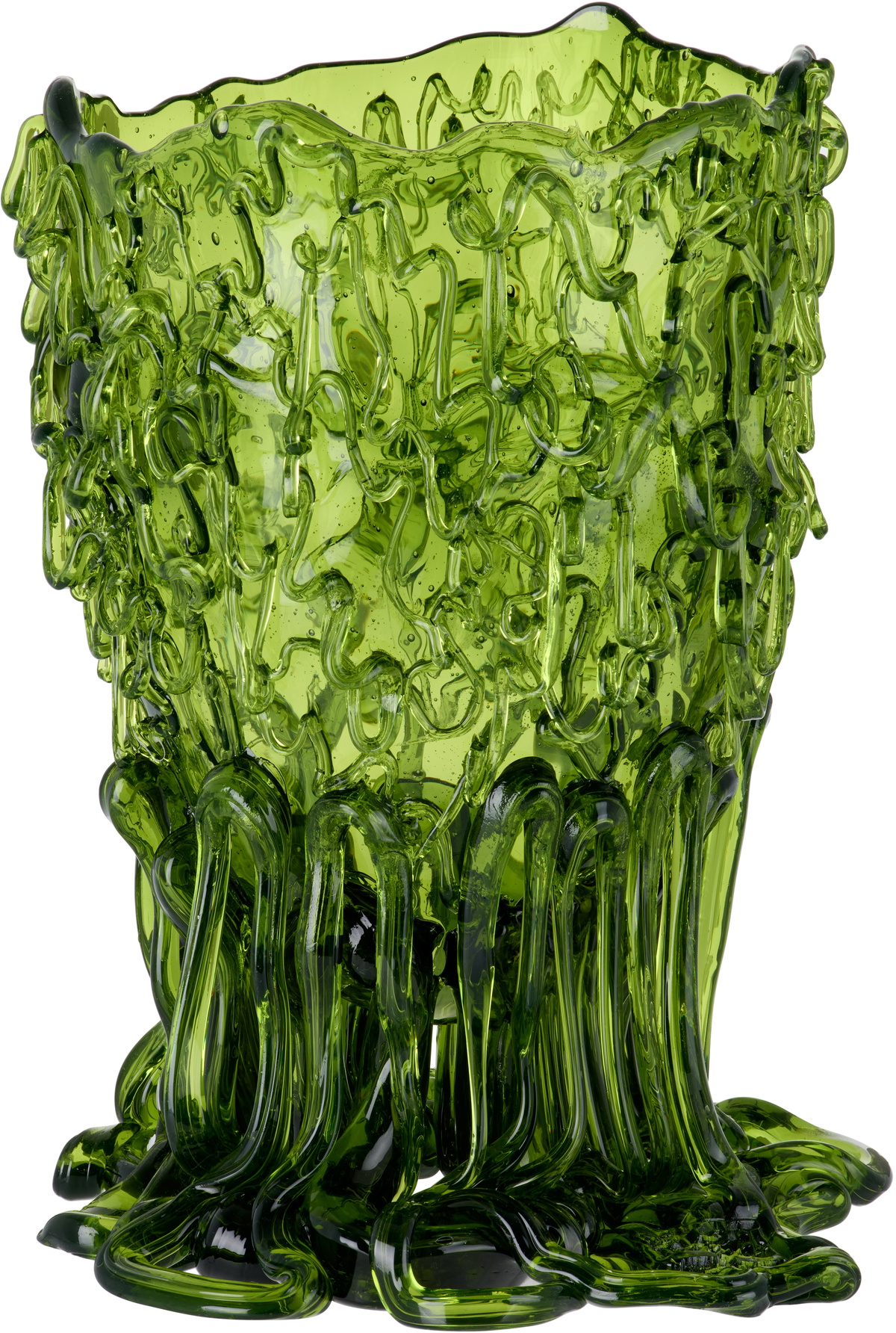 CORSI DESIGN SSENSE Exclusive Green Medusa Vase
