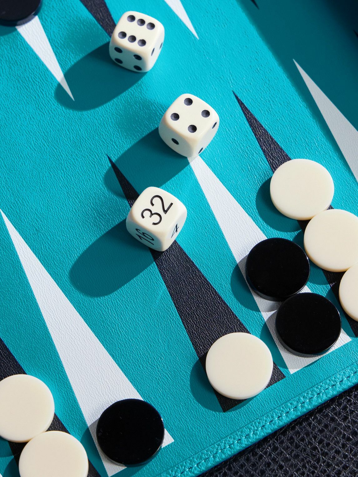 Smythson - Panama Cross-Grain Leather Backgammon Roll Smythson