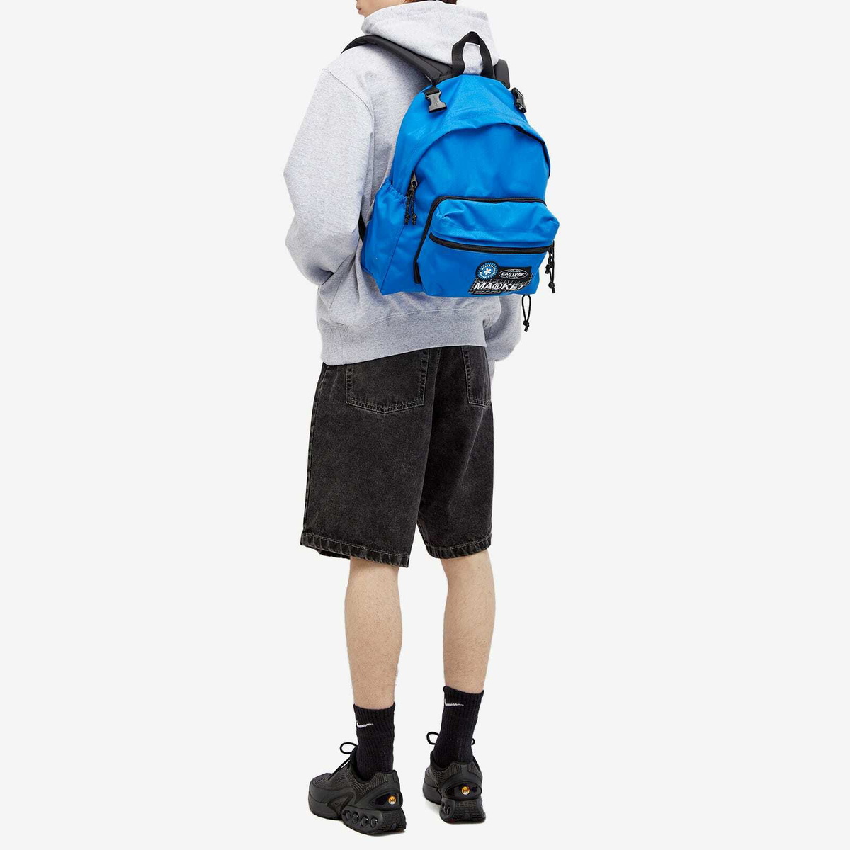 Eastpak Men's x Market Basketball Backpack in Black Ripstop Eastpak