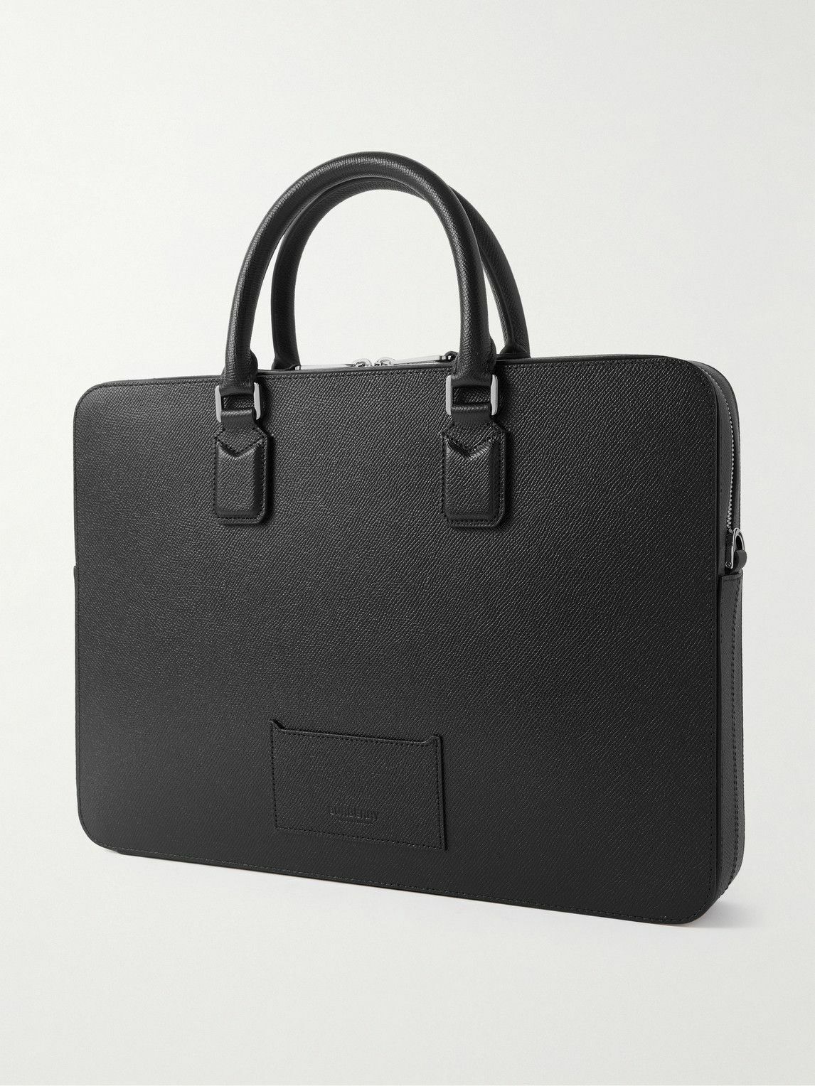 Burberry - Full-Grain Leather Briefcase Burberry