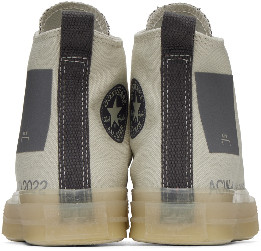 Converse Off-White & Gray A-COLD-WALL* Edition Chuck 70 Sneakers Converse