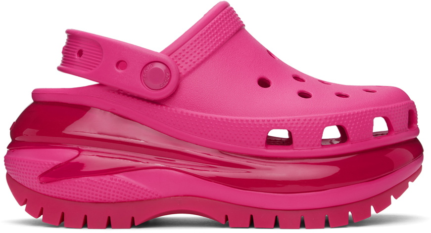 Crocs Pink Mega Crush Clogs Crocs