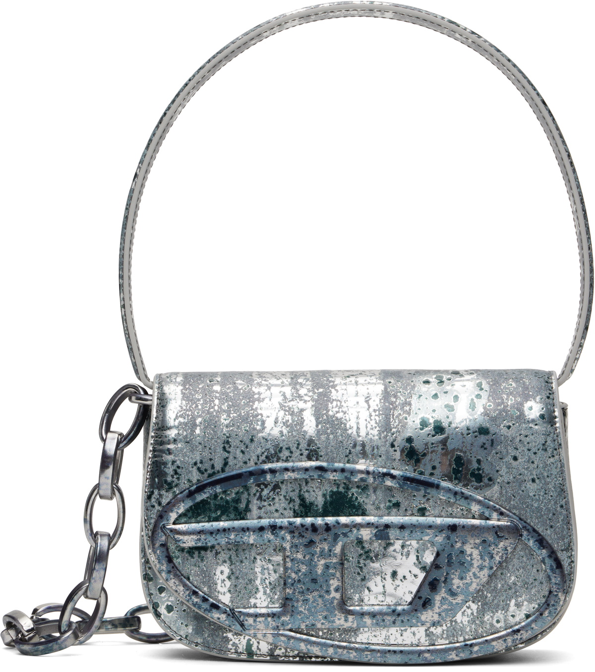 Diesel Gray & Silver 1dr Bag Diesel