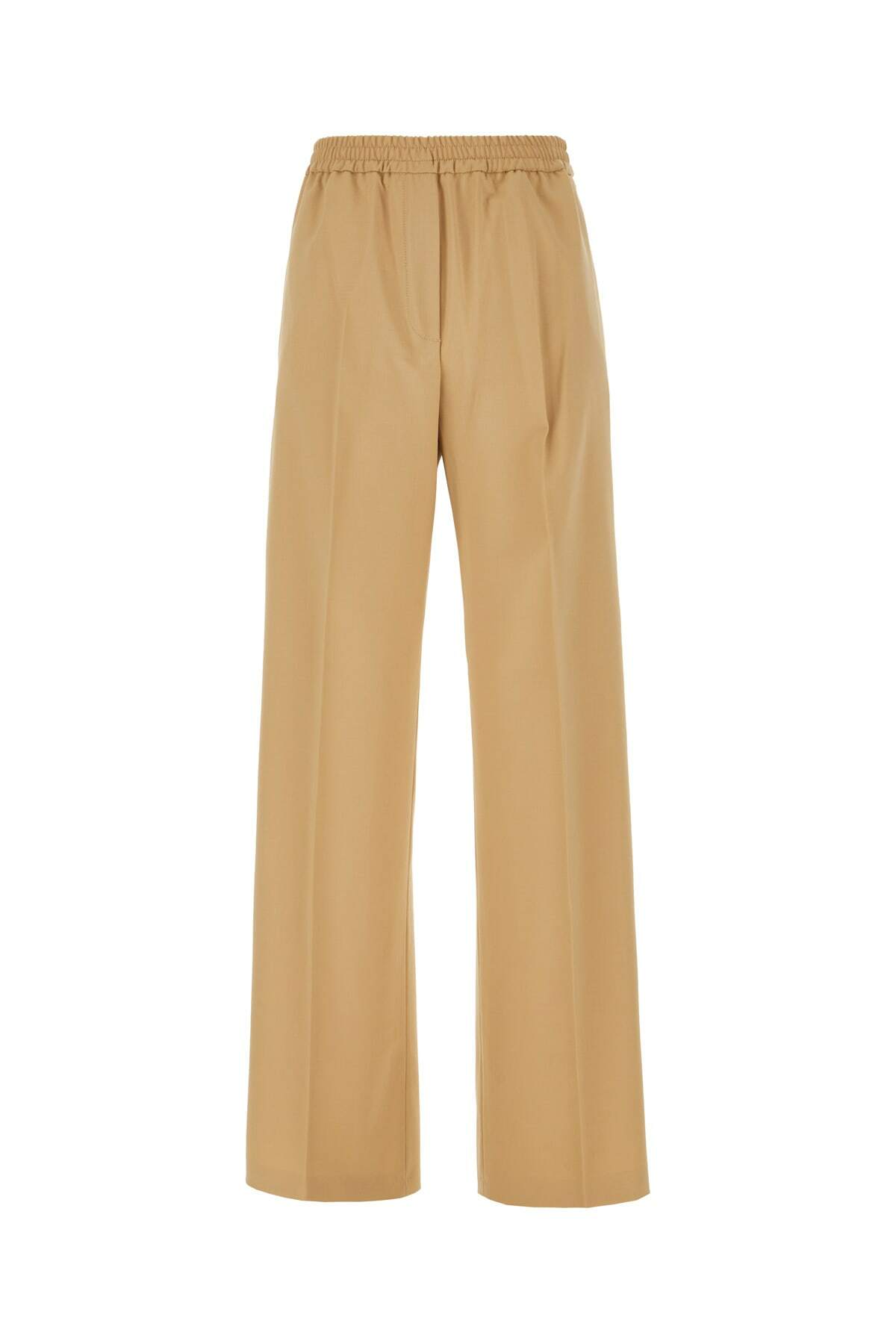 Weekend Max Mara Beige Stretch Polyester Blend Pants Weekend Max Mara