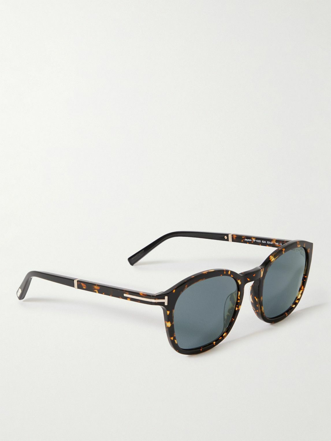 Tom Ford Round Frame Tortoiseshell Acetate Sunglasses Tom Ford