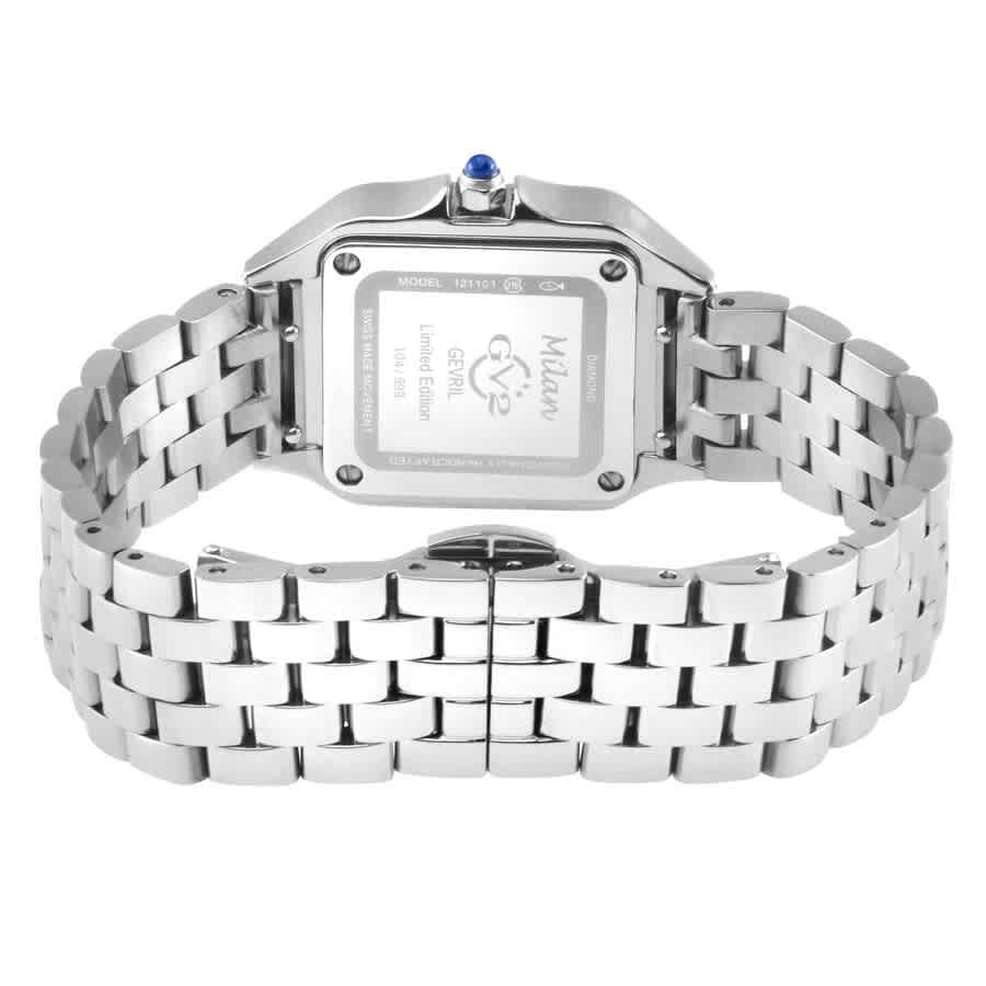 GV2 by Gevril Milan Diamond Blue Dial Ladies Watch 121101B GV2 by Gevril