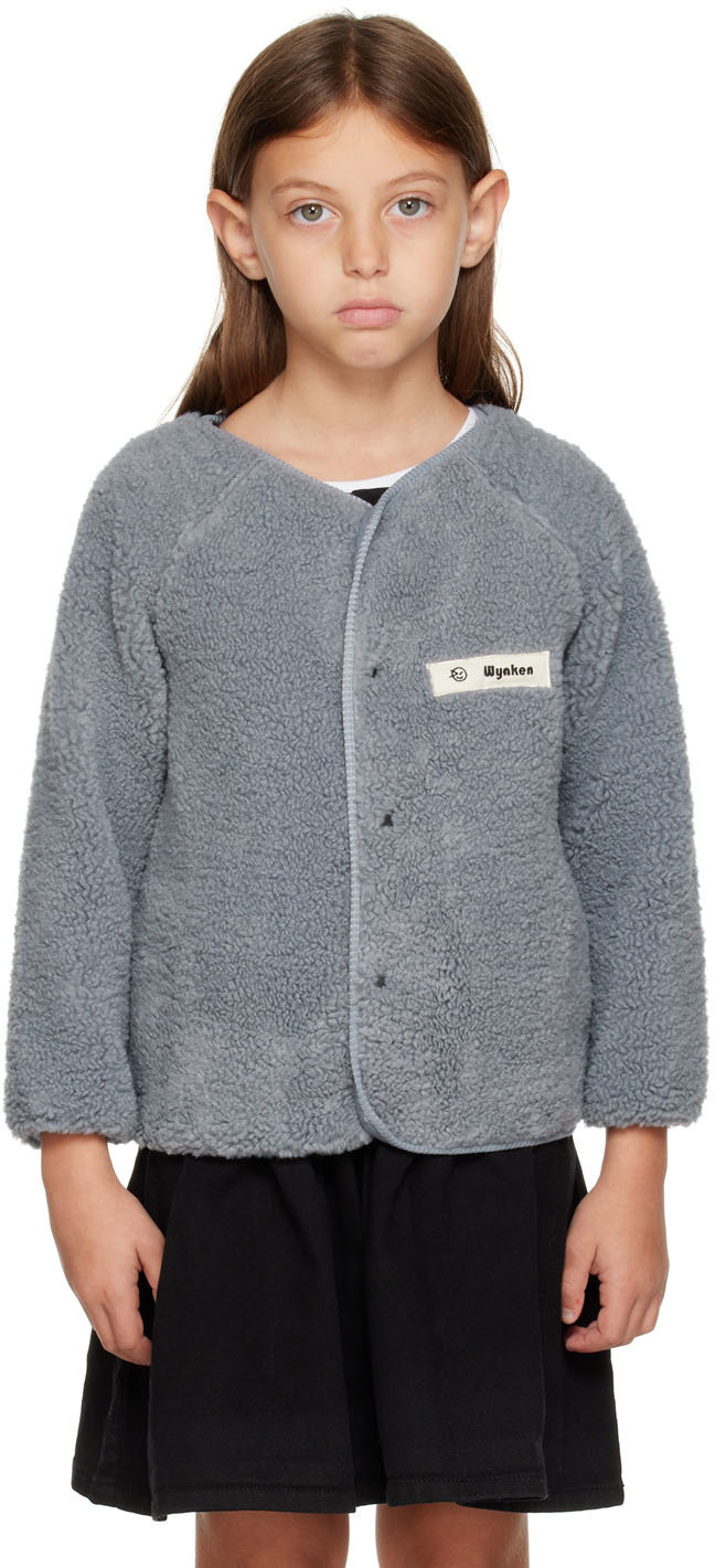 Wynken Kids Blue Raglan Bomber Jacket Wynken