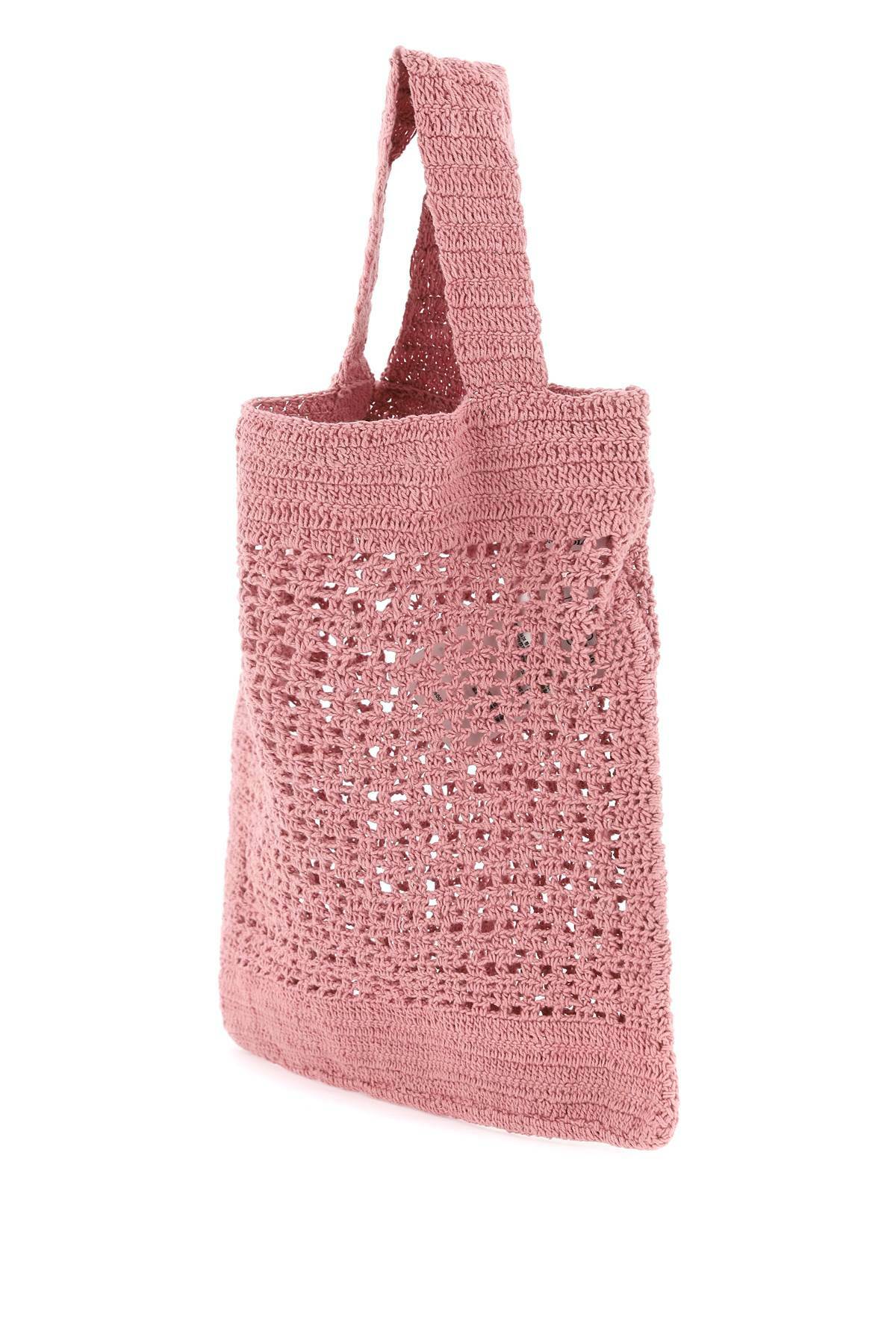 SKALL STUDIO evalu crochet handbag in 9 Pink Skall Studio