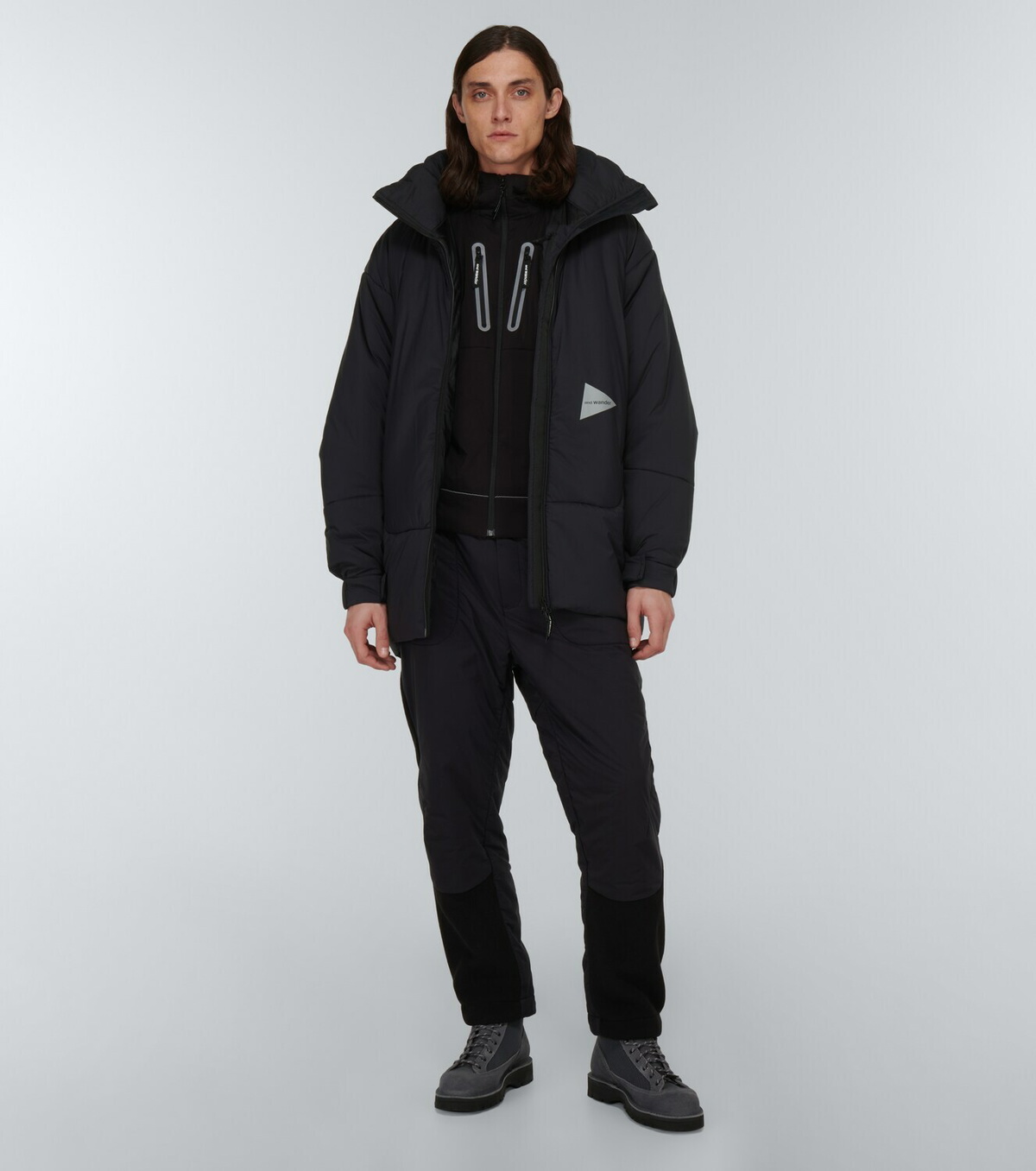 And Wander Padded coat and Wander
