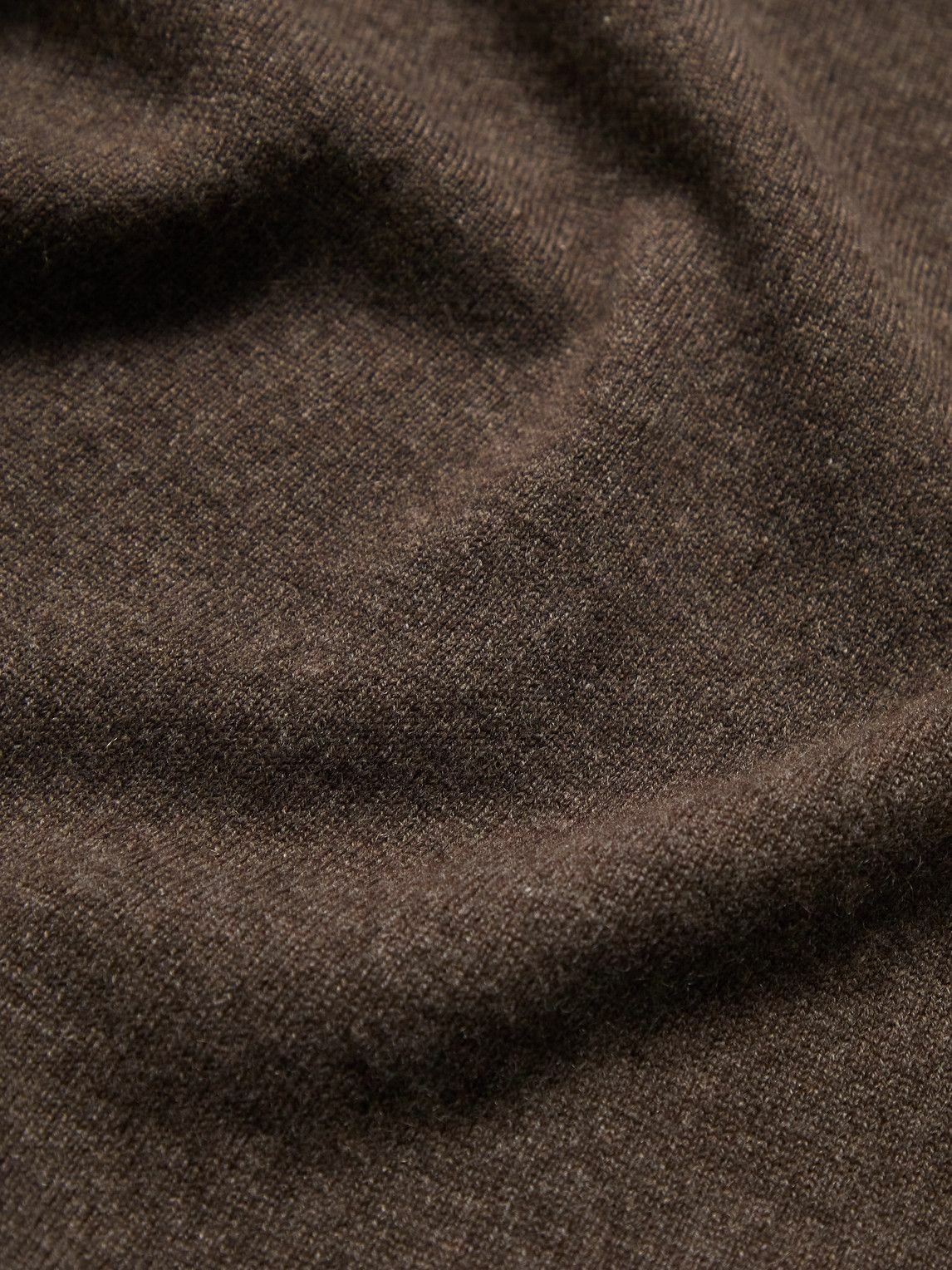 William Lockie - Oxton Cashmere Sweater - Brown William Lockie