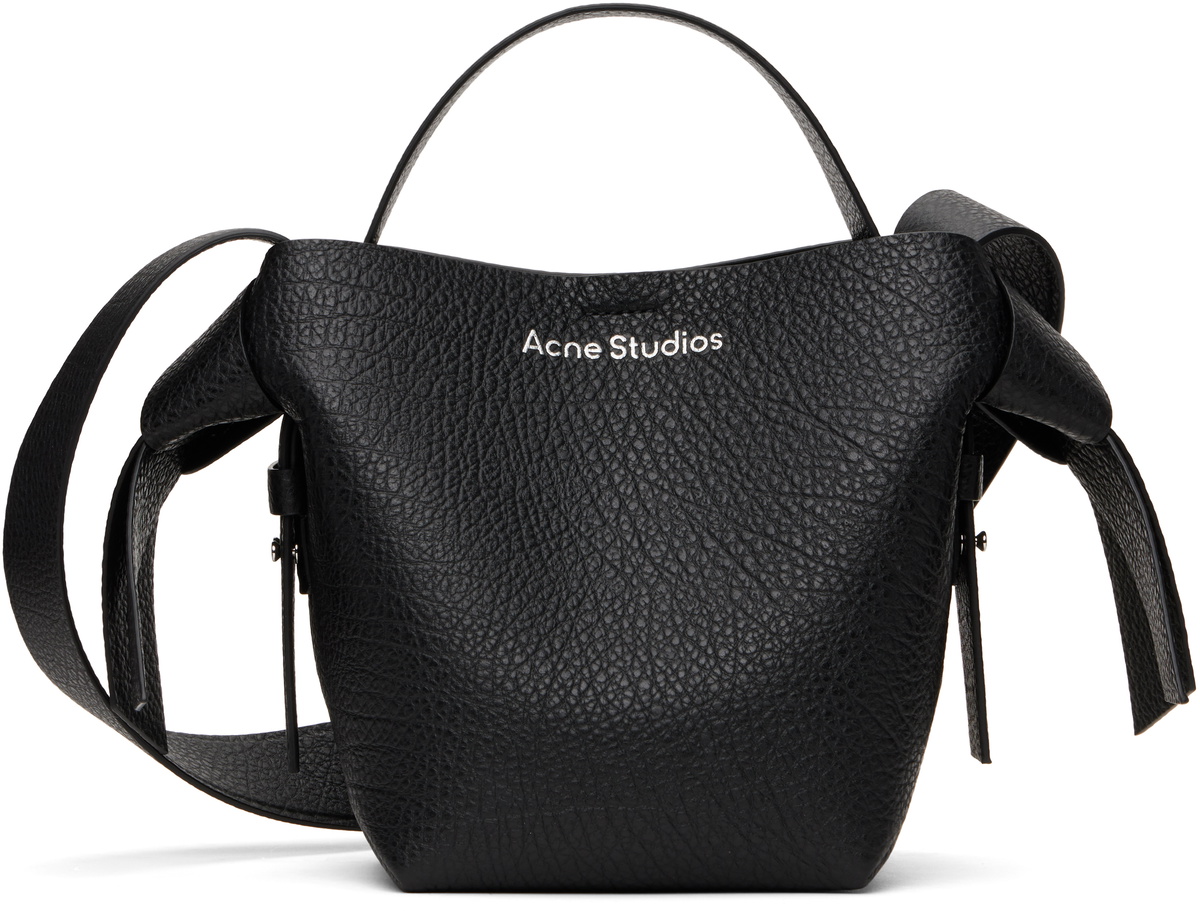 Acne Studios Black Musubi Mini Shoulder Bag Acne Studios