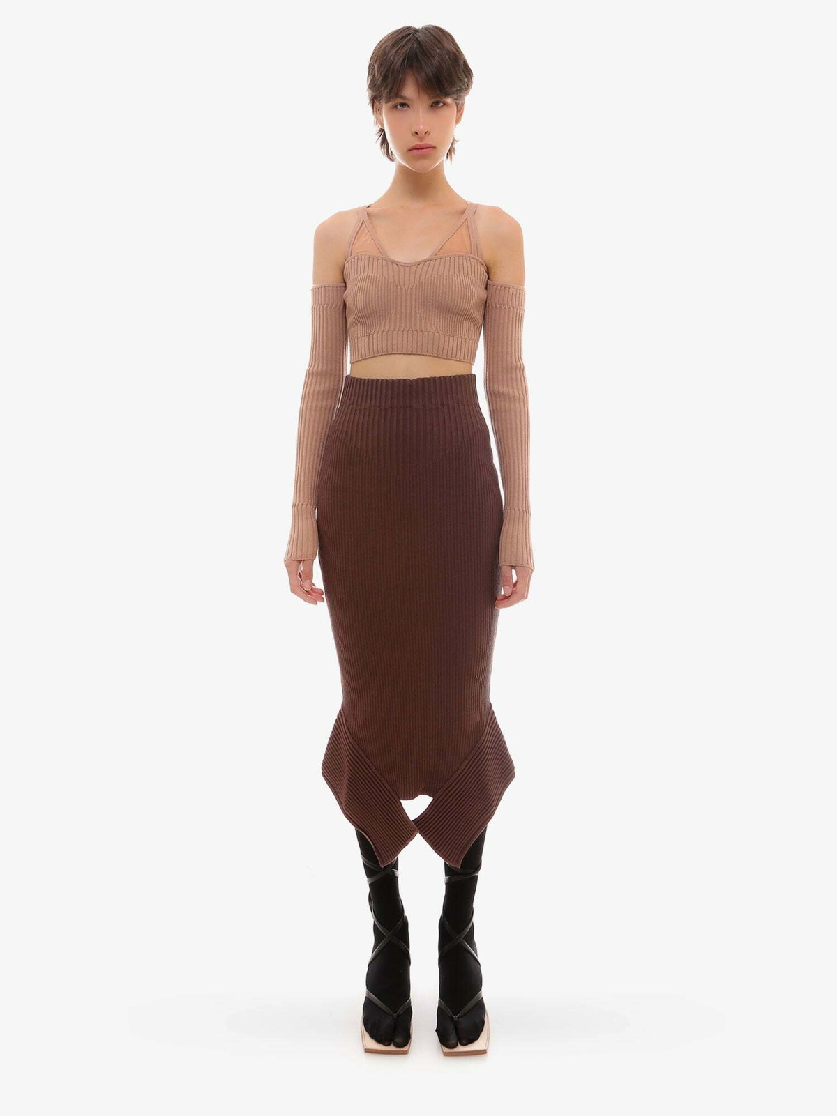 Andrea Adamo Top Pink Womens Andrea Adamo