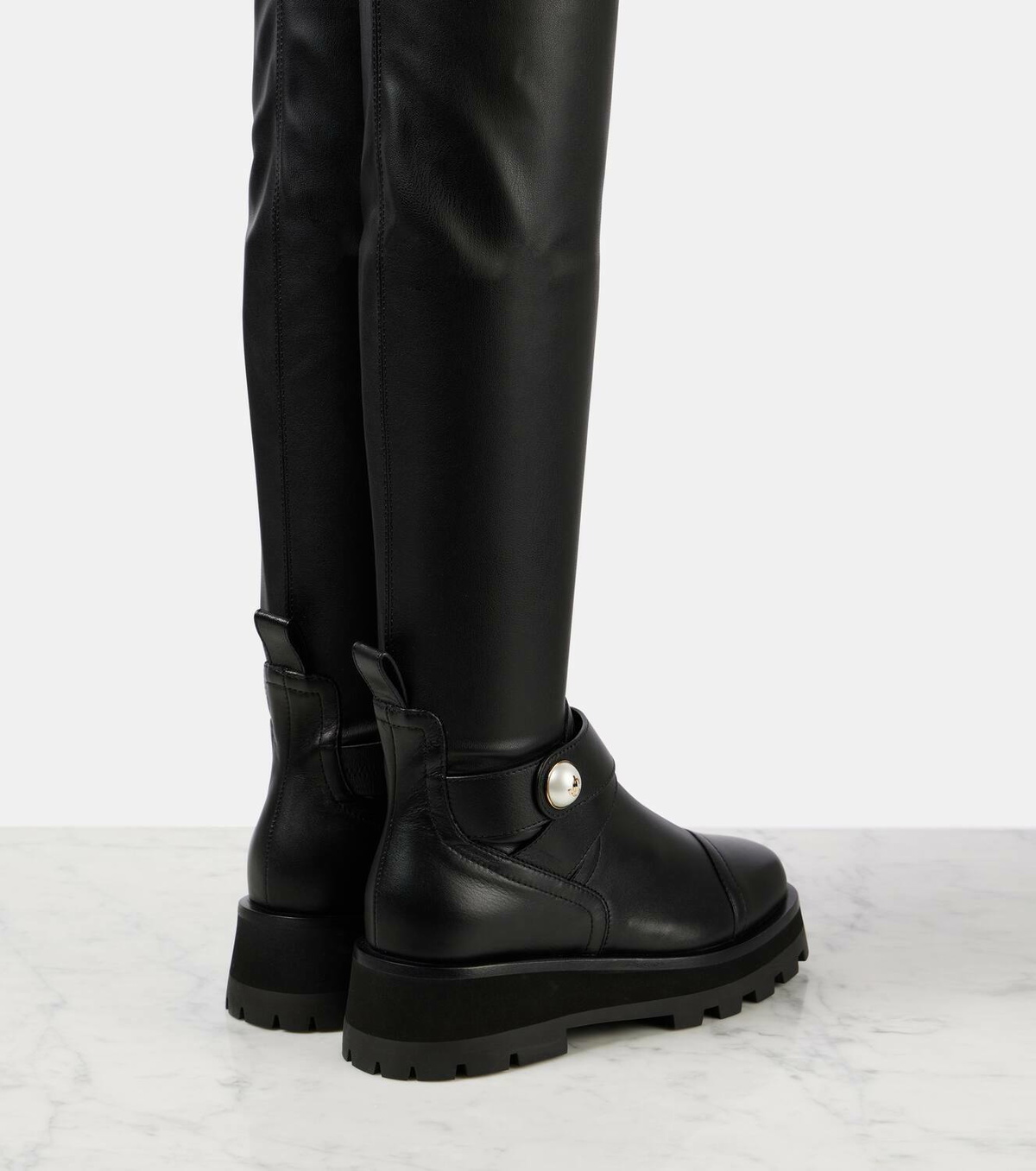 Jimmy Choo Meena leather over-the-knee boots Jimmy Choo