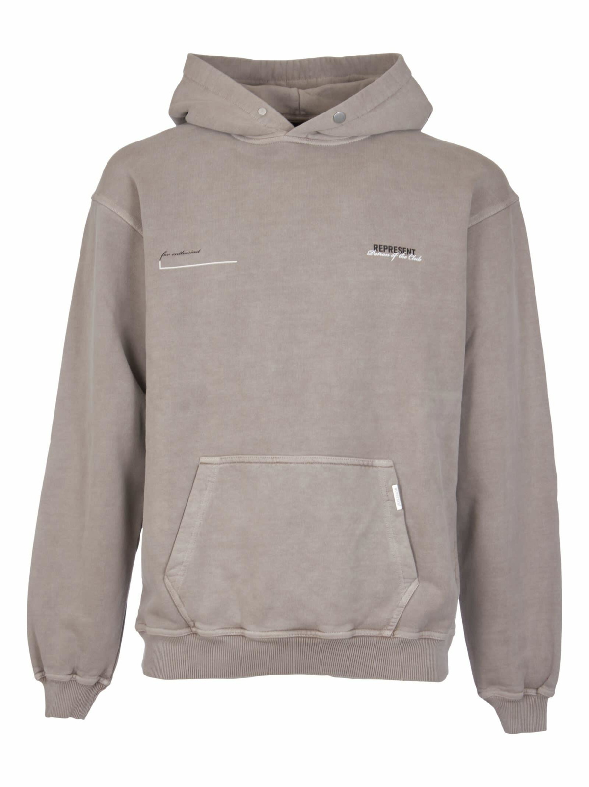 REPRESENT Logo Embroidered Hoodie Represent