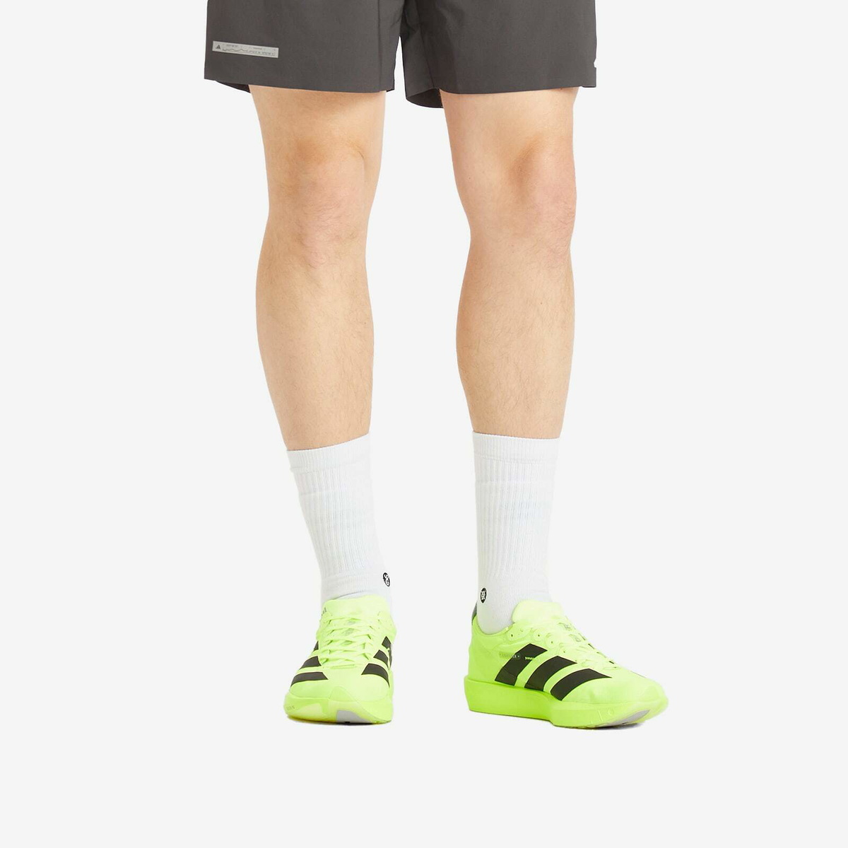Adidas Running Men's Adidas Adizero Adios 9 M in Lucid Lemon/Black/Halo ...