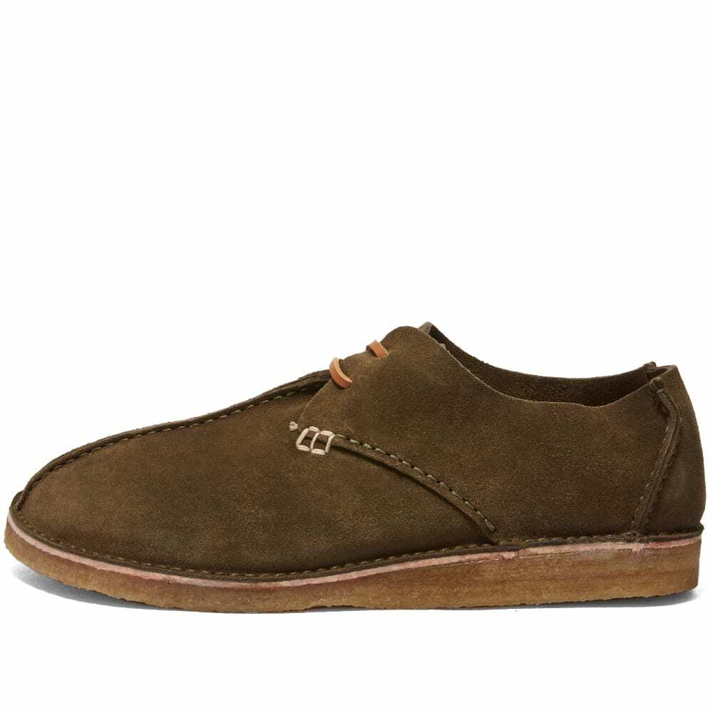Yogi Men's Suede Caden Shoe in Olive Yogi