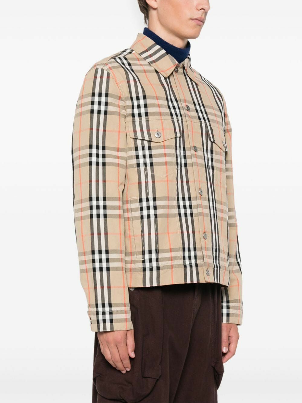 Burberry House Check Shirt Jacket Burberry