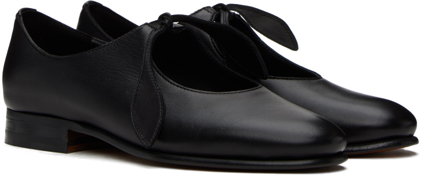 Bode Black Verbena Ballerina Flats Bode