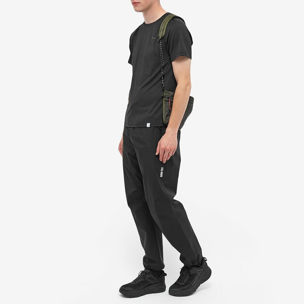 CAYL Men's Logo Mesh T-Shirt in Black CAYL