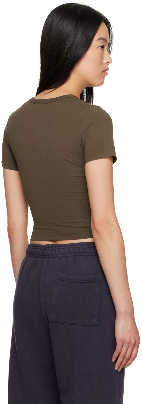 Entire Studios Brown Micro T-Shirt Entire Studios