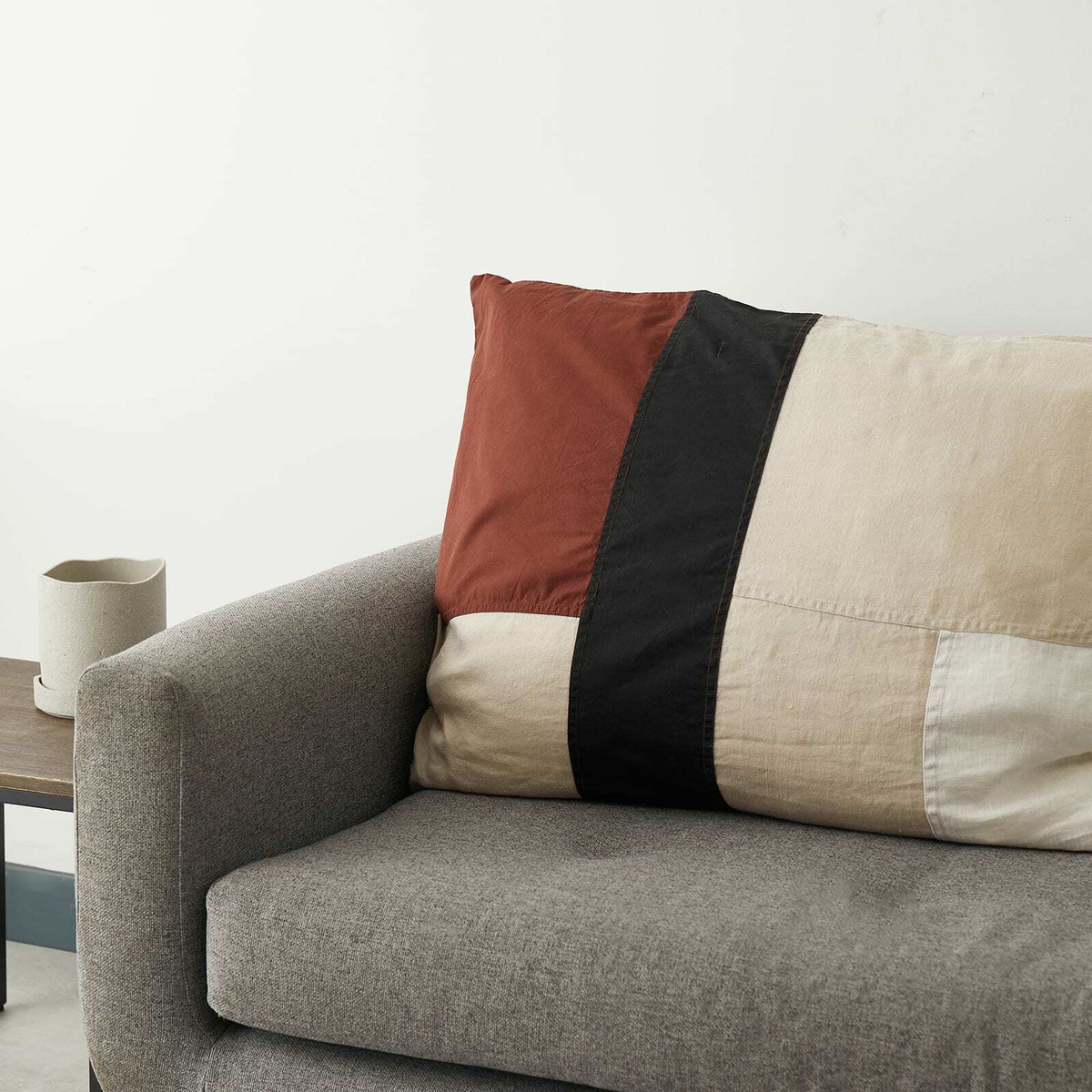 Ferm Living Part Cushion - Large in Cinnamon ferm LIVING