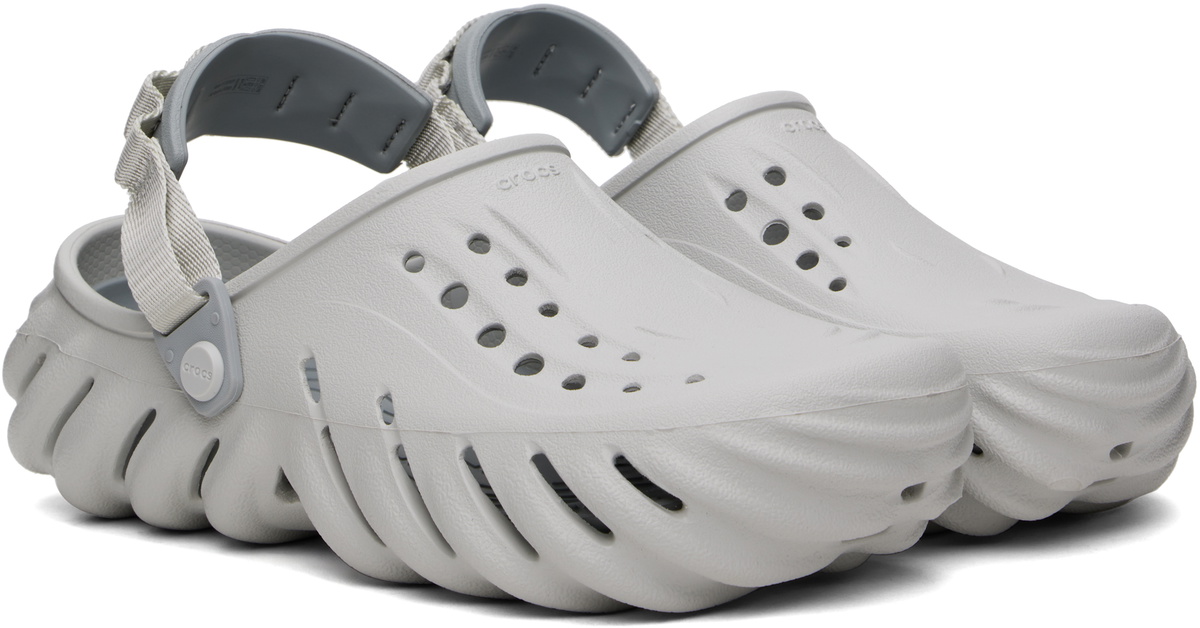 Crocs Gray Echo Sandals Crocs